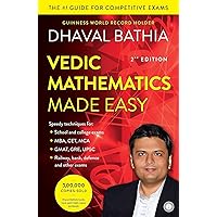Vedic Mathematics Made Easy: Dhaval Bathia: 9788179924075: Amazon.com ...