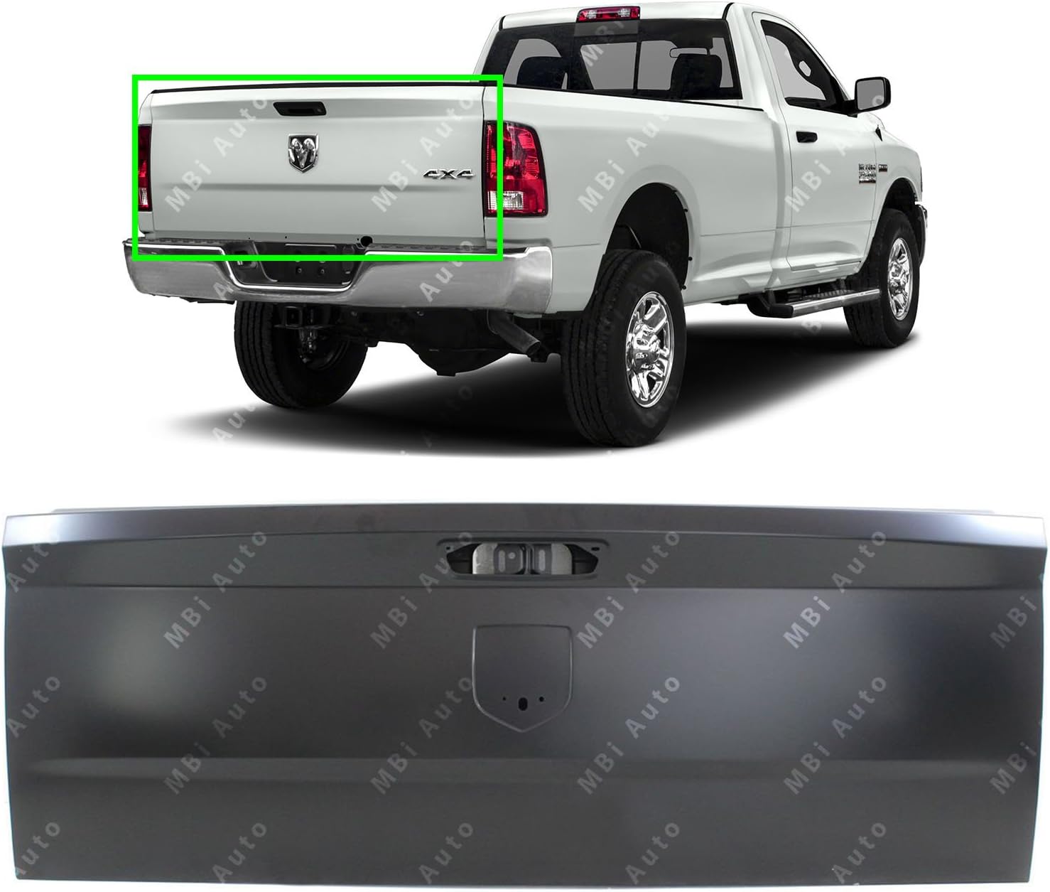 Amazon.com: BUMPERS THAT DELIVER - Primered, Steel Tailgate Shell for ...