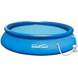 Amazon.com: Summer Waves 15ft x 36in Quick Set Inflatable Above Ground ...