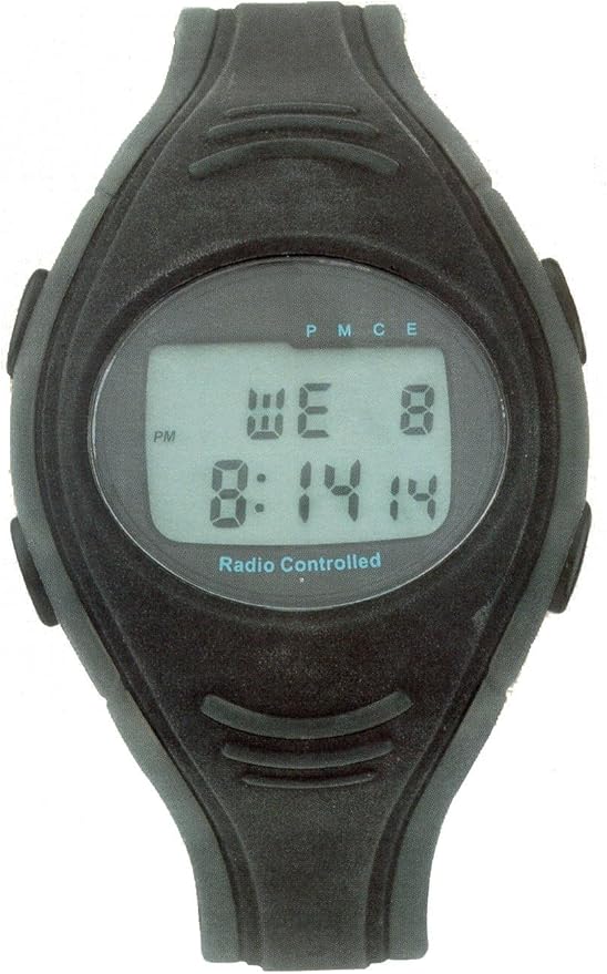 Radio Controlled Digital Watch: Amazon.co.uk: Watches
