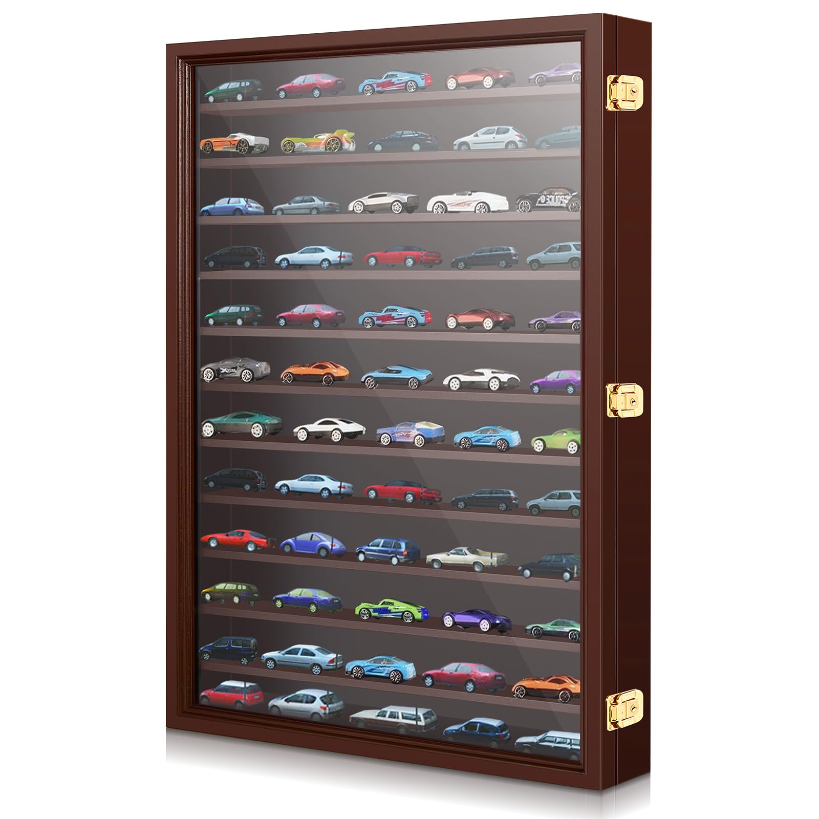 Mua Tatuo Car Model Display Case 1: 64 Scale Toy Cars Box Acrylic Door ...
