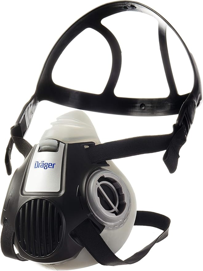 Dräger X-plore 3300 Half Face Mask (No Filter): Amazon.co.uk: DIY & Tools