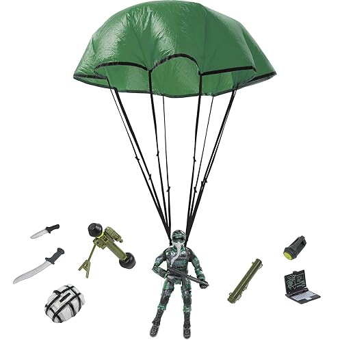 Click N' Play Military Toys Airborne Trooper 10 Piece Play w ...