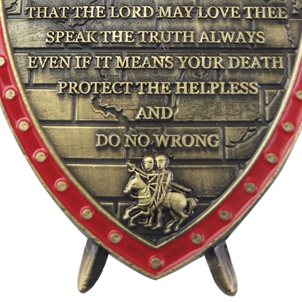 Mua AtSKnSK Armor of God Challenge Coin Shield Knights Templar Oath ...