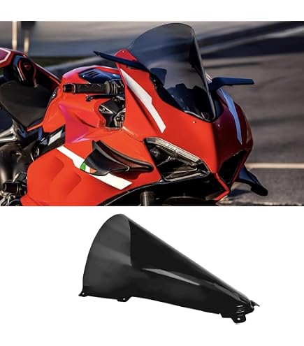 Ducati Fairing Windscreen Black Motorcycle Windscreen For Ducati 848 ...
