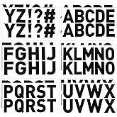 Amazon.com: Chinco 232 Pcs 24 Sheets Large Letter Stickers 2.5 Inch ...