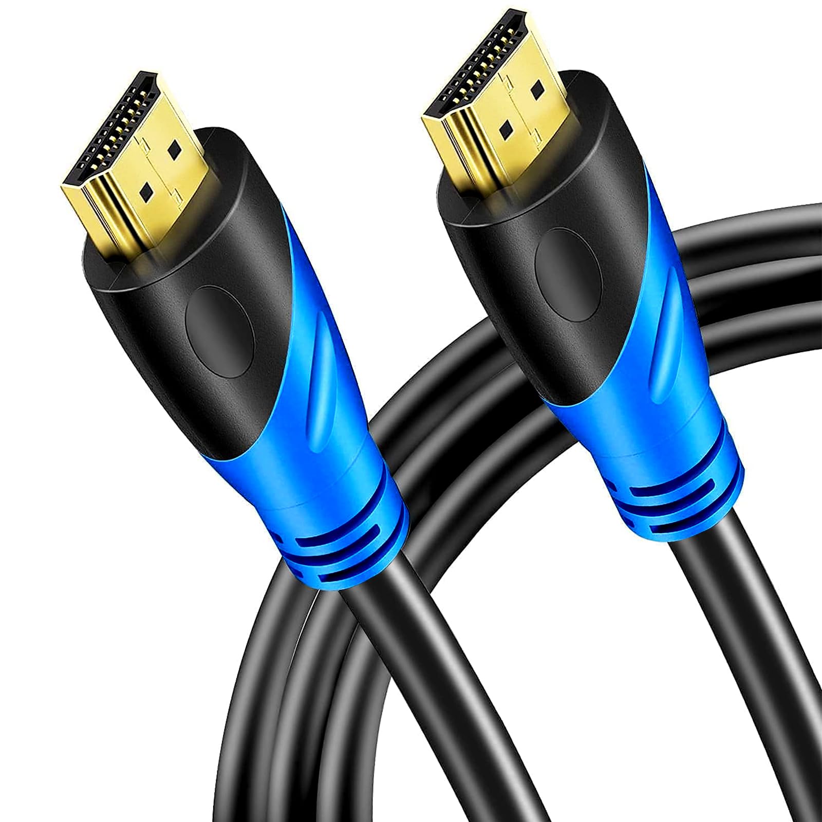 Rommisie 4K HDMI 125 FT Cable (HDMI 2.0,18Gbps) Ultra High Speed Gold ...