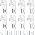 Amazon.com: 8 Pcs Roller Shade Clear Saftey Chain Retainer and Cord ...