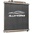 Amazon.com: ALLOYWORKS Aluminum Radiator For 2003-2007 Ford F250 F350 ...