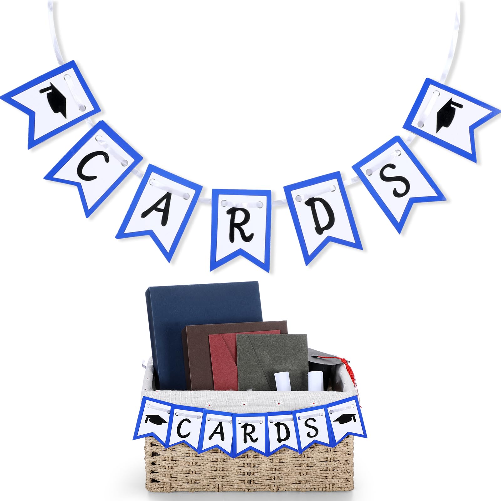 Yaomiao Cards Banner for Card Box Card Basket for Graduation Graduate ...