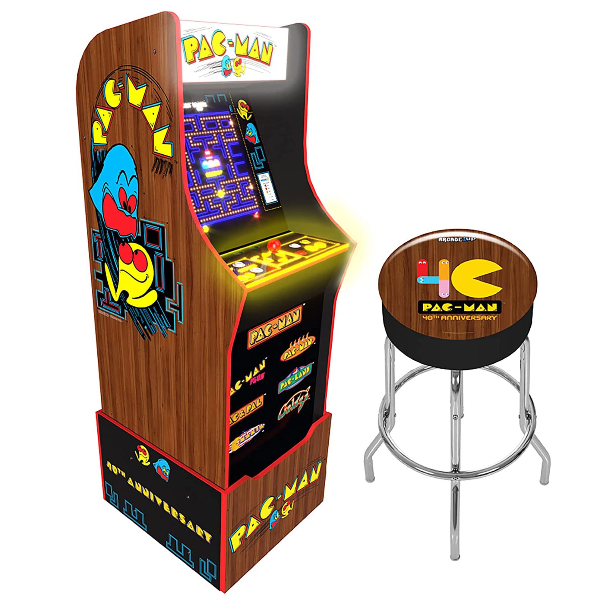 Arcade 1Up Arcade1Up Pac-Man 40th Anniversary Special Edition Arcade ...