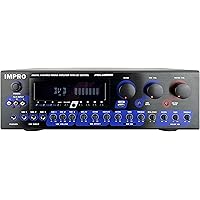Amazon.com: ImPro PMA-6808HD 600W Karaoke Mixing Amplifier with HDMI ...