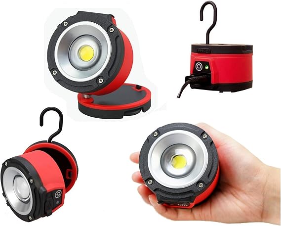 NightSearcher Micro 1000 Compact Magnetic Rechargeable LED Work Light ...