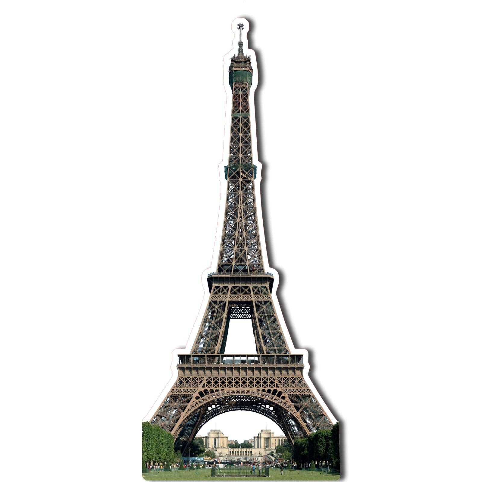 Psl Digital Landmark Cardboard Cutout Photo Backdrop Famous World ...