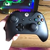 Microsoft PC Xbox Black Controller, with Wireless Adapter for Windows ...