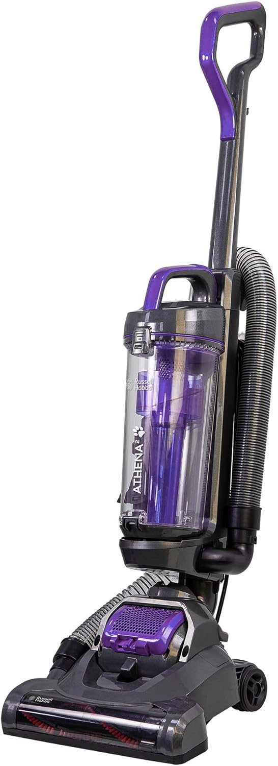 Russell Hobbs RHUV5601 ATHENA2 Pet Upright Vacuum in Grey and Purple ...
