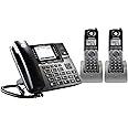 Amazon.com: Motorola 4 line Phone System Bundle, 2 Additional Cordless ...
