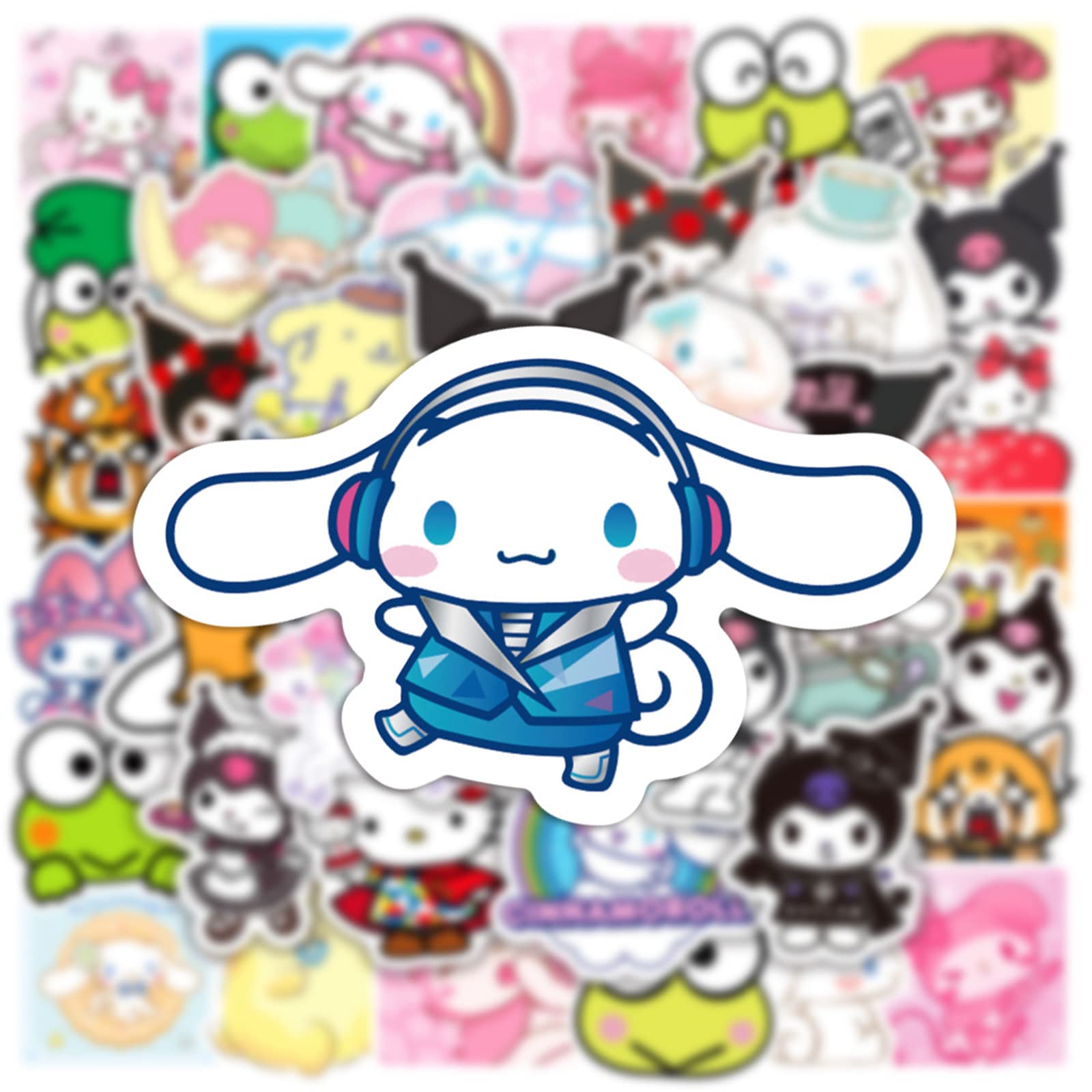 Mua 50 PCS Japanese Cartoon Stickers, Kawaii Anime Stickers Vinyl ...