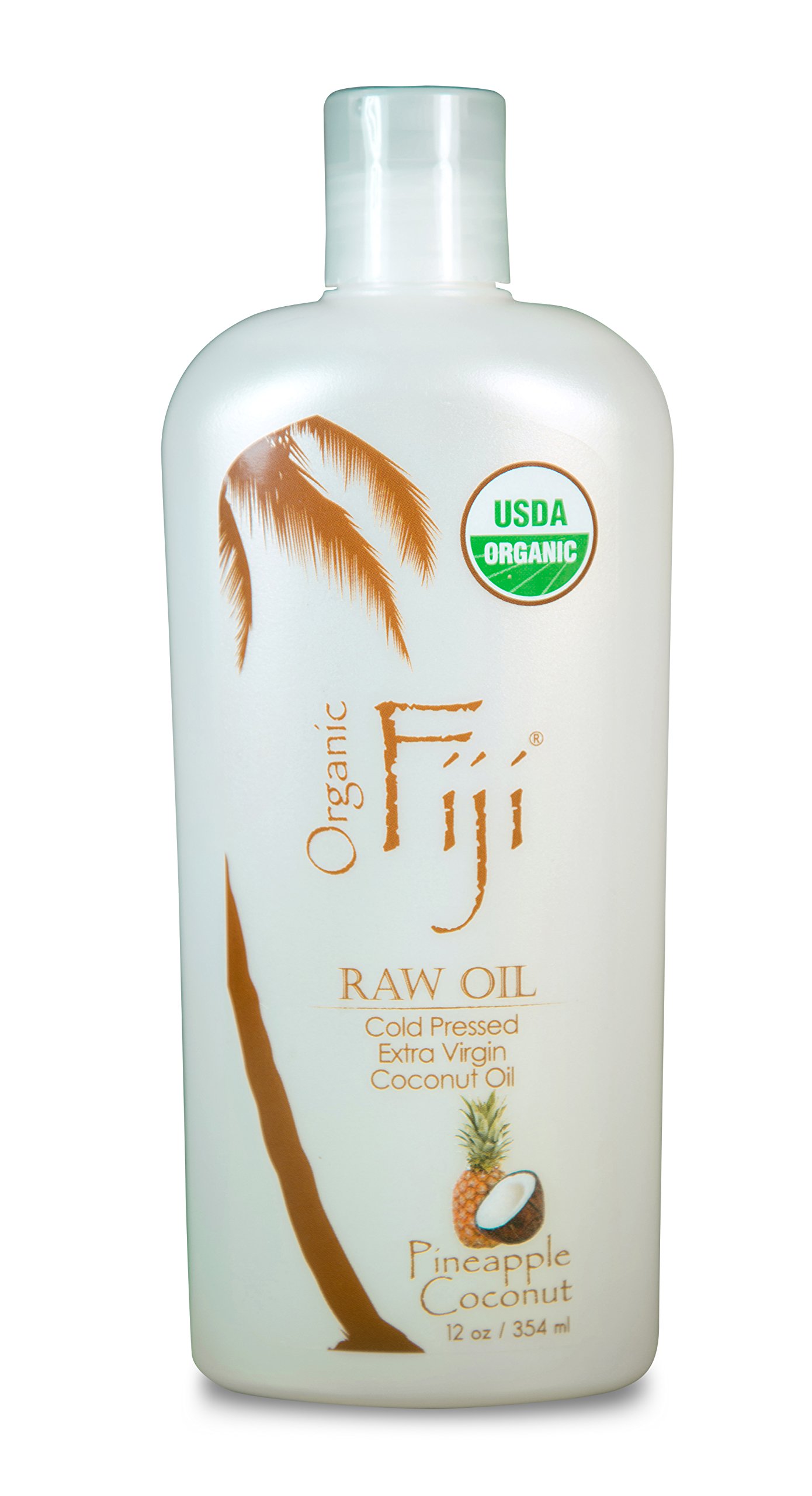 Amazon.com: Organic Fiji Virgin Coconut Oil, Pineapple, 3 Fluid Ounce ...