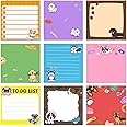 Amazon.com : Saypacck 9 Pads Cute Sticky Notes Cartoon Animal Self ...