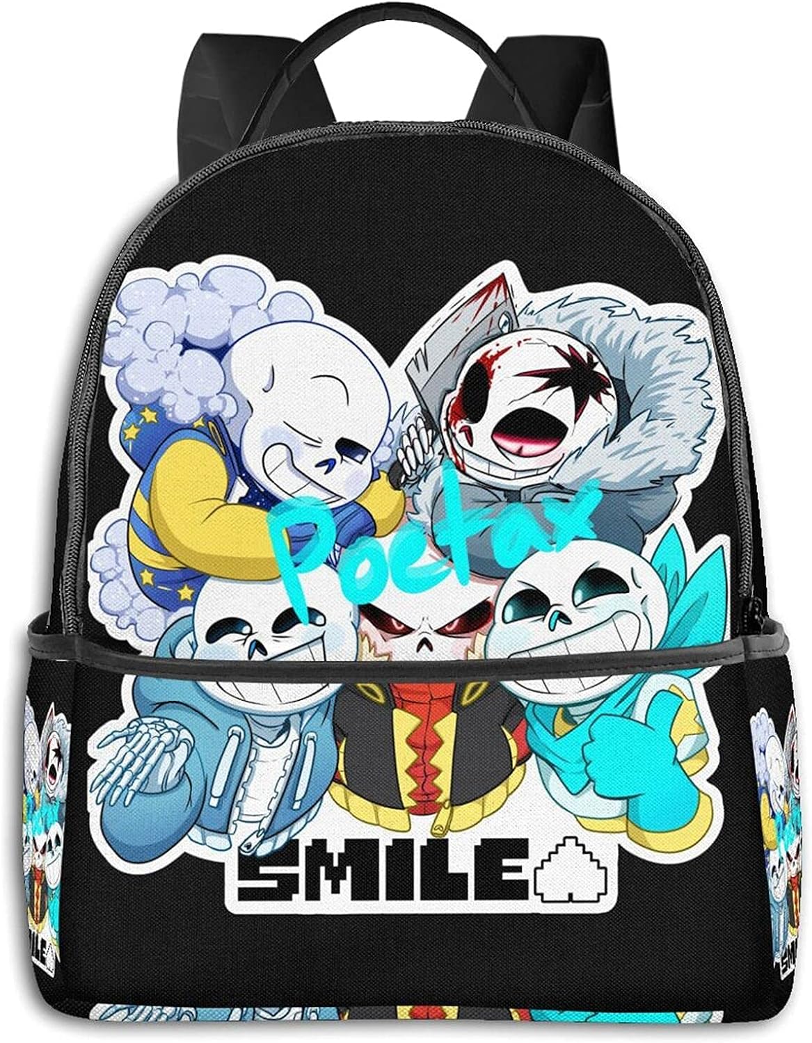 Undertale Backpack Laptop Business Fashion Travel Sport Big Backpack ...