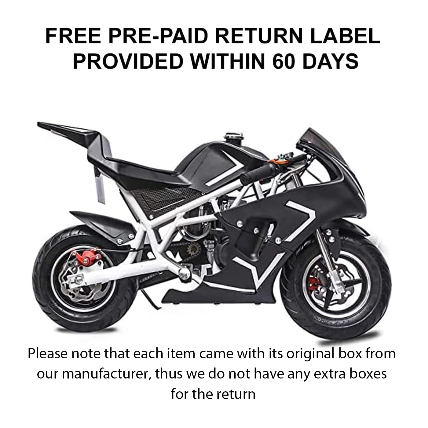 Mua FRP 50cc 2 Stroke Pocket Bike 01, EPA Approved Mini Bike for Kids ...