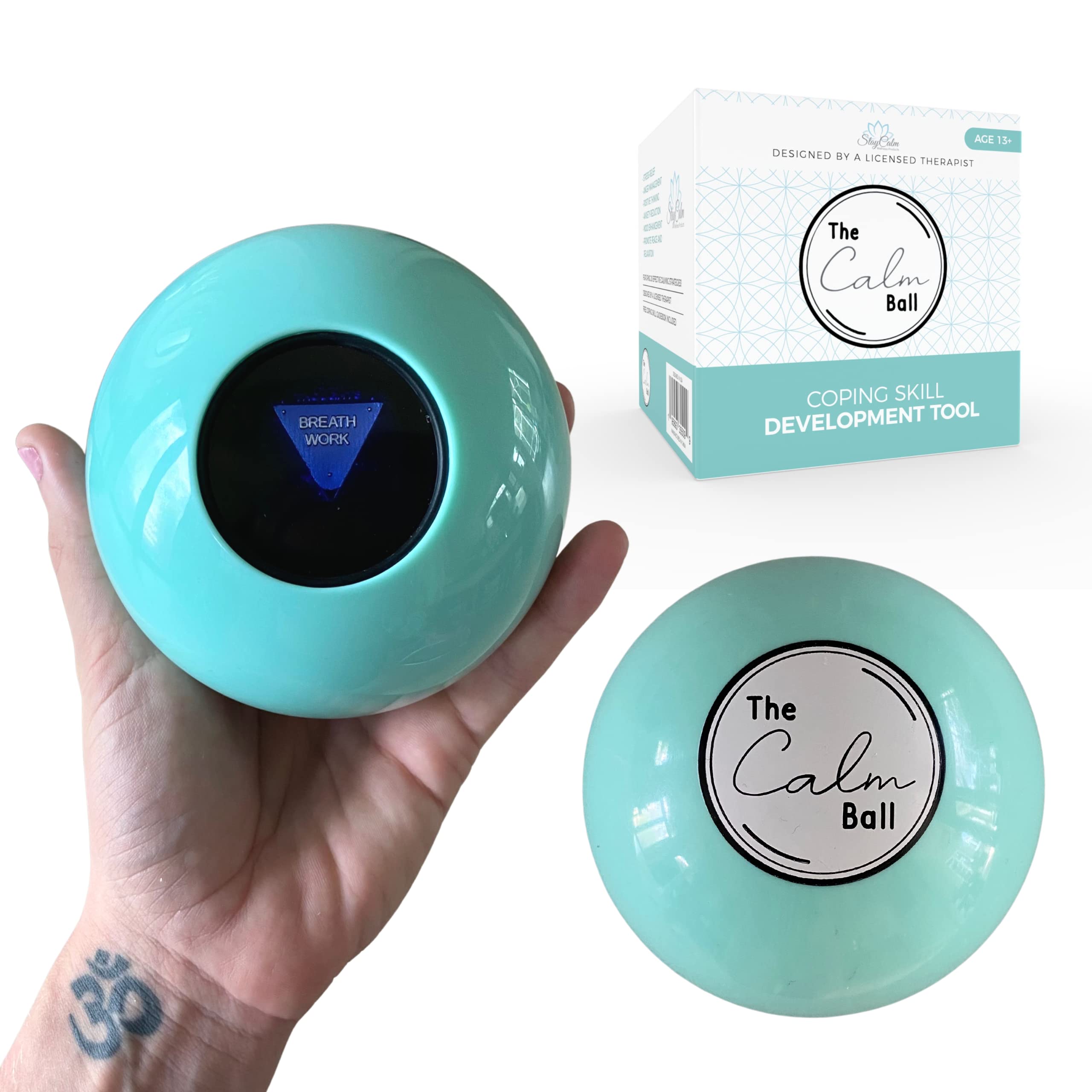 Anger Management Toys - The Calm Ball - Coping Skills Tool, Anxiety ...