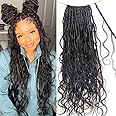 Amazon.com : Body Wave Pre Looped Crochet Locs With Human Hair Curls ...