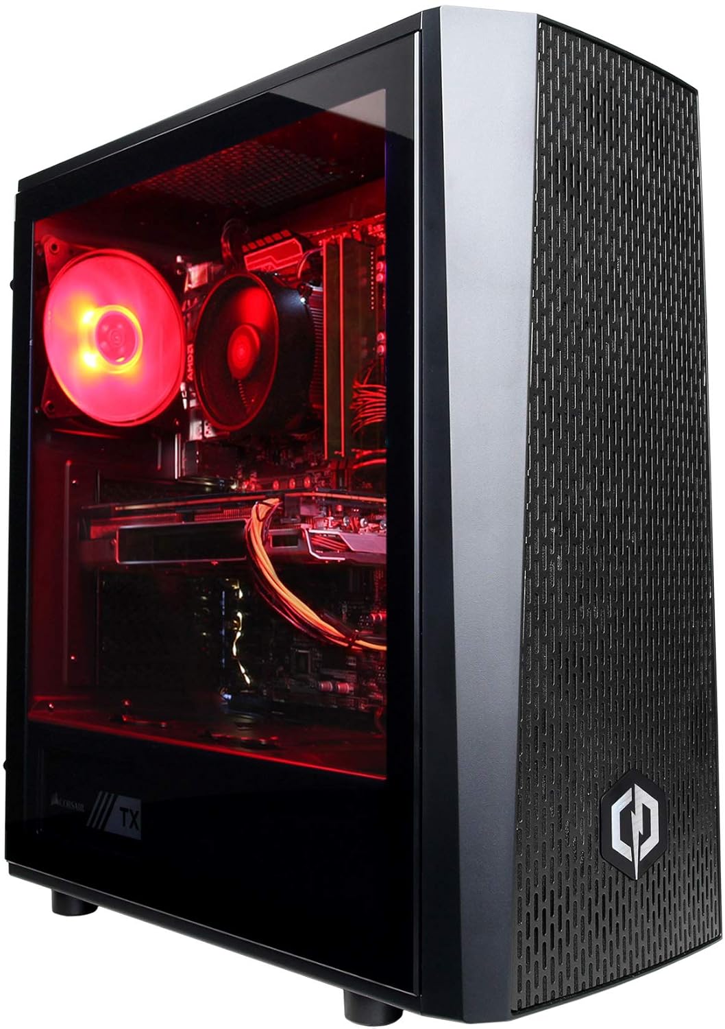 CyberpowerPC Warrior Gaming PC - AMD Ryzen 7 2700, Nvidia GTX 1060 6GB ...