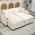 Amazon.com: Linyuanwai Oversized Modular Sectional Sofa, 80 Inch U ...