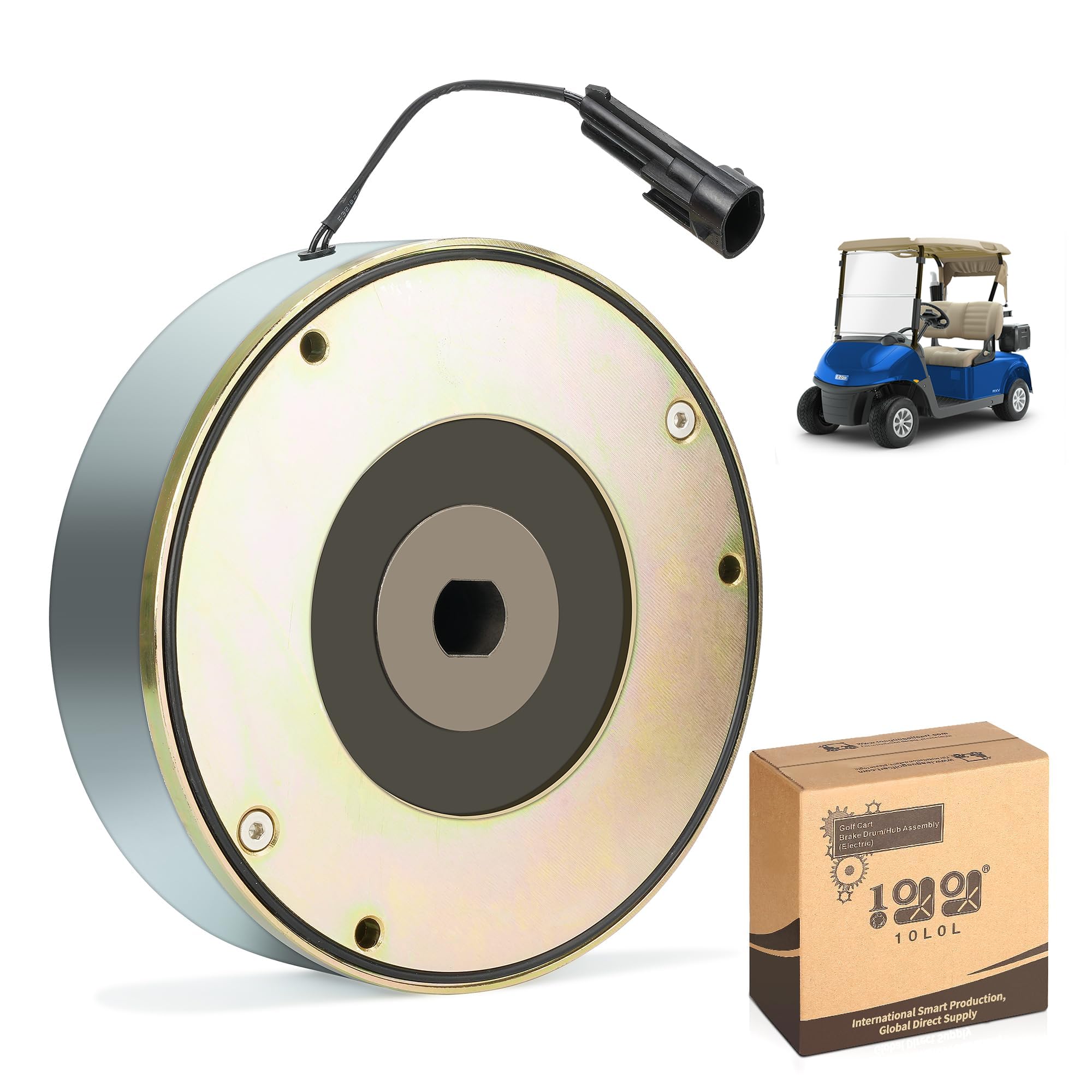 10L0L Upgrade Improved High Performance Golf Cart Motor Brake Replaces ...