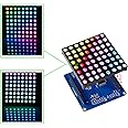 Amazon.com: SunFounder Full Color RGB LED Matrix Driver Shield + RGB ...