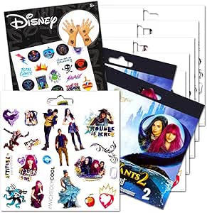 Amazon.com: Disney Descendants Stickers Party Pack -- 240 Descendants ...