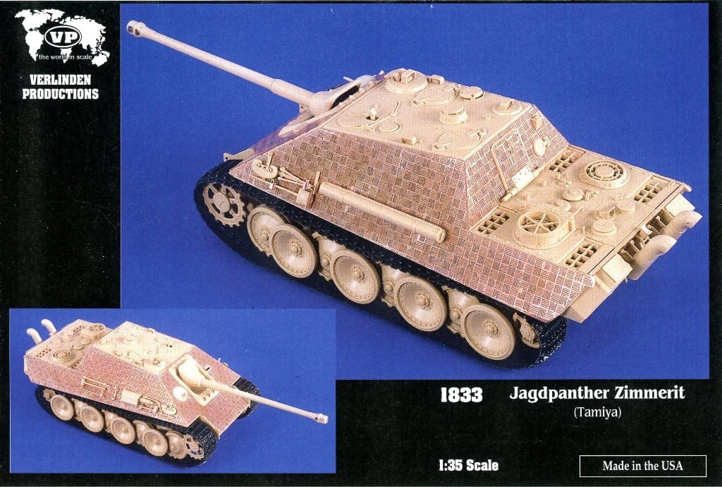 Amazon | Verlinden 1 : 35 German Jagdpanther Zimmerit for Tamiya樹脂 ...
