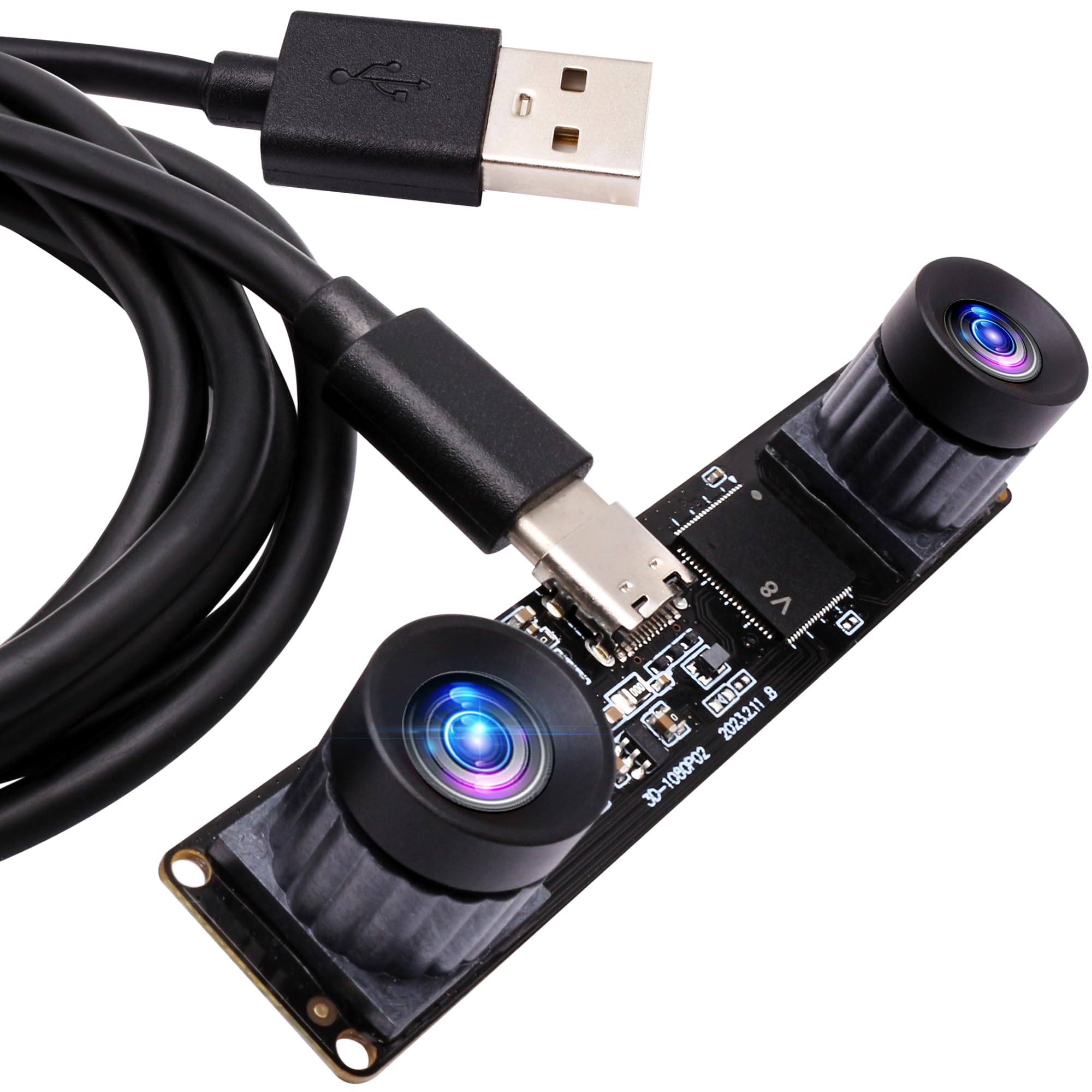 Mua ELP 4MP Dual Lens USB Camera Synchronization PC Camera High Speed ...