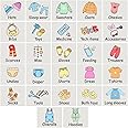 Amazon.com: Baby Clothing Labels Stickers Dresser Clothes Decals for ...