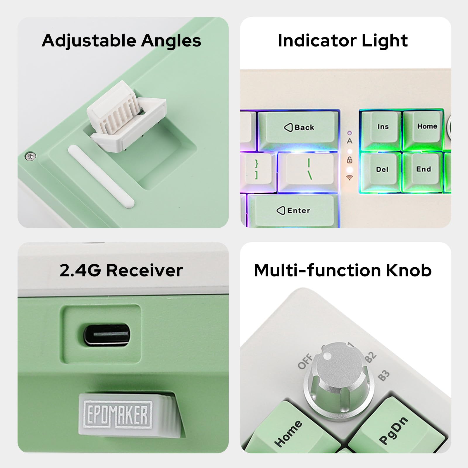 Mua EPOMAKER Shadow-X Gasket Mechanical Keyboard with Screen, Hot ...