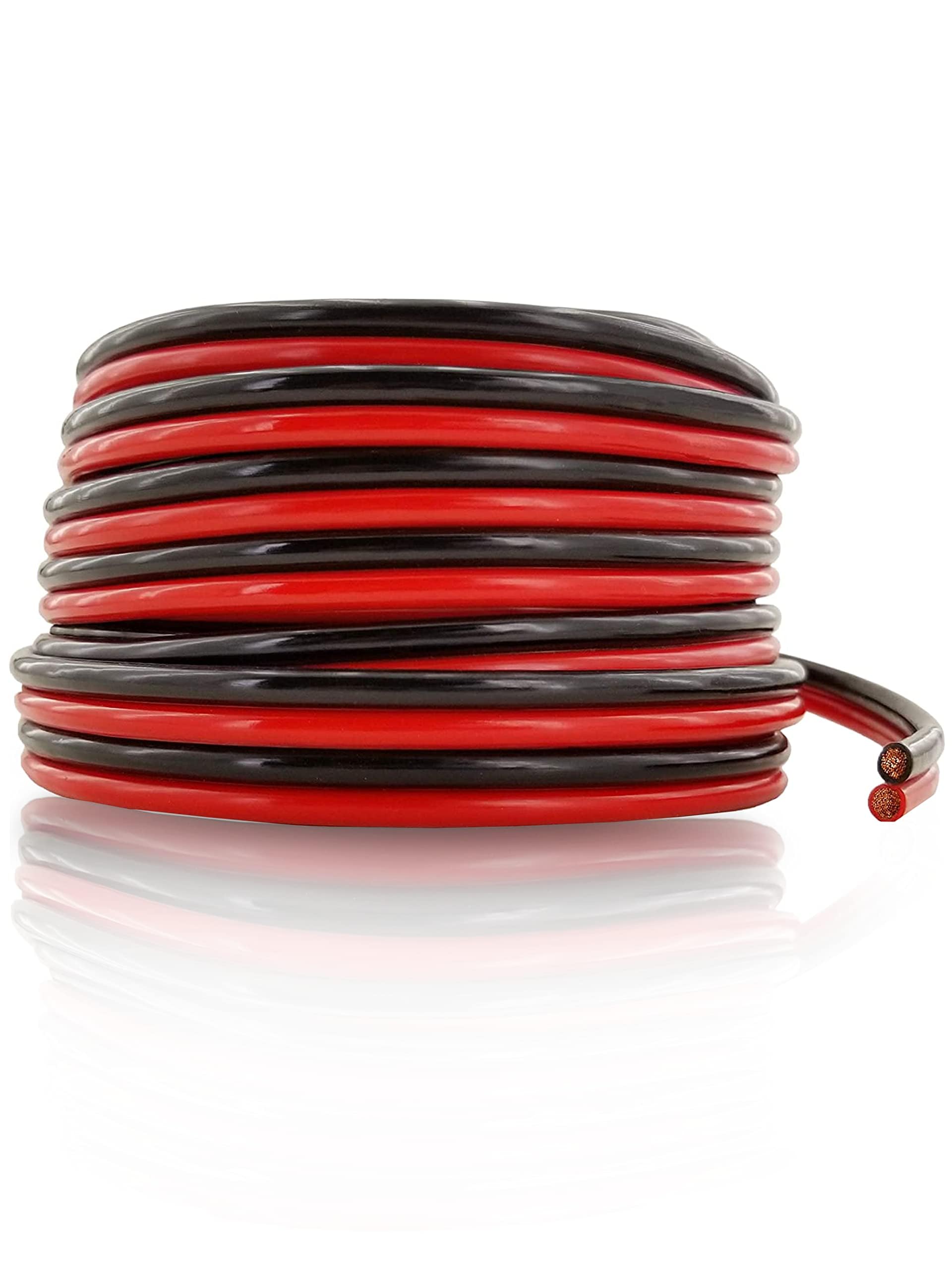 GS Power Flexible 10 AWG (American Wire Gauge) 50 Feet Stranded Oxygen ...