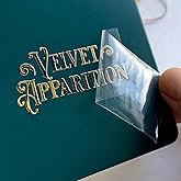 Amazon.com: Custom UV DTF Transfer Sticker Metal Gold Foil Transfer ...
