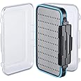 Amazon.com: Fly Fishing Box Two-Sided Waterproof Lightweight Fly Box ...