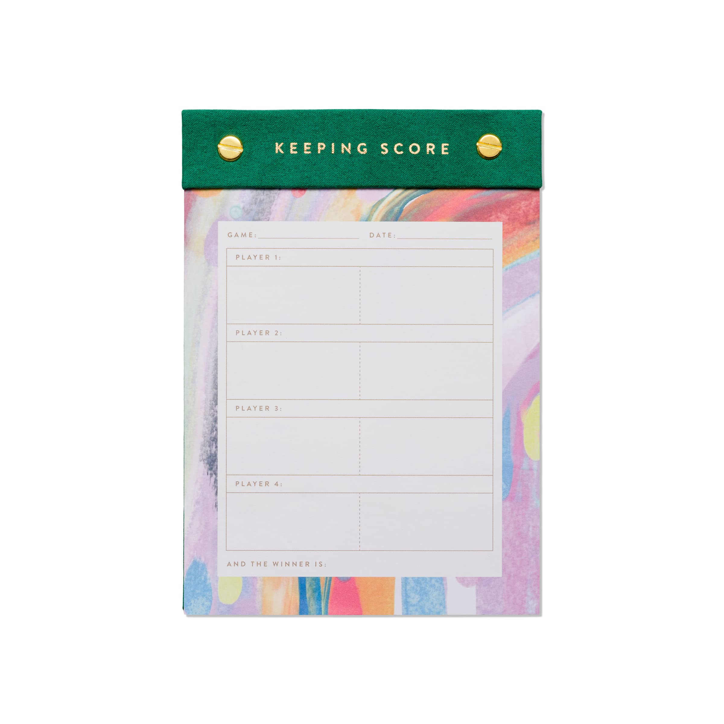 Mua Designworks Ink Colorful Score Keeping Notepad for Game Nights ...