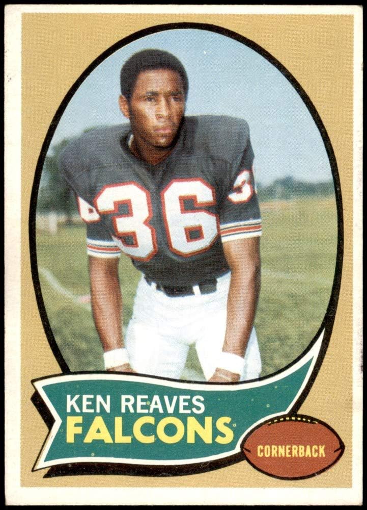 Amazon.com: 1970 Topps # 99 Ken Reaves Atlanta Falcons (Football Card ...
