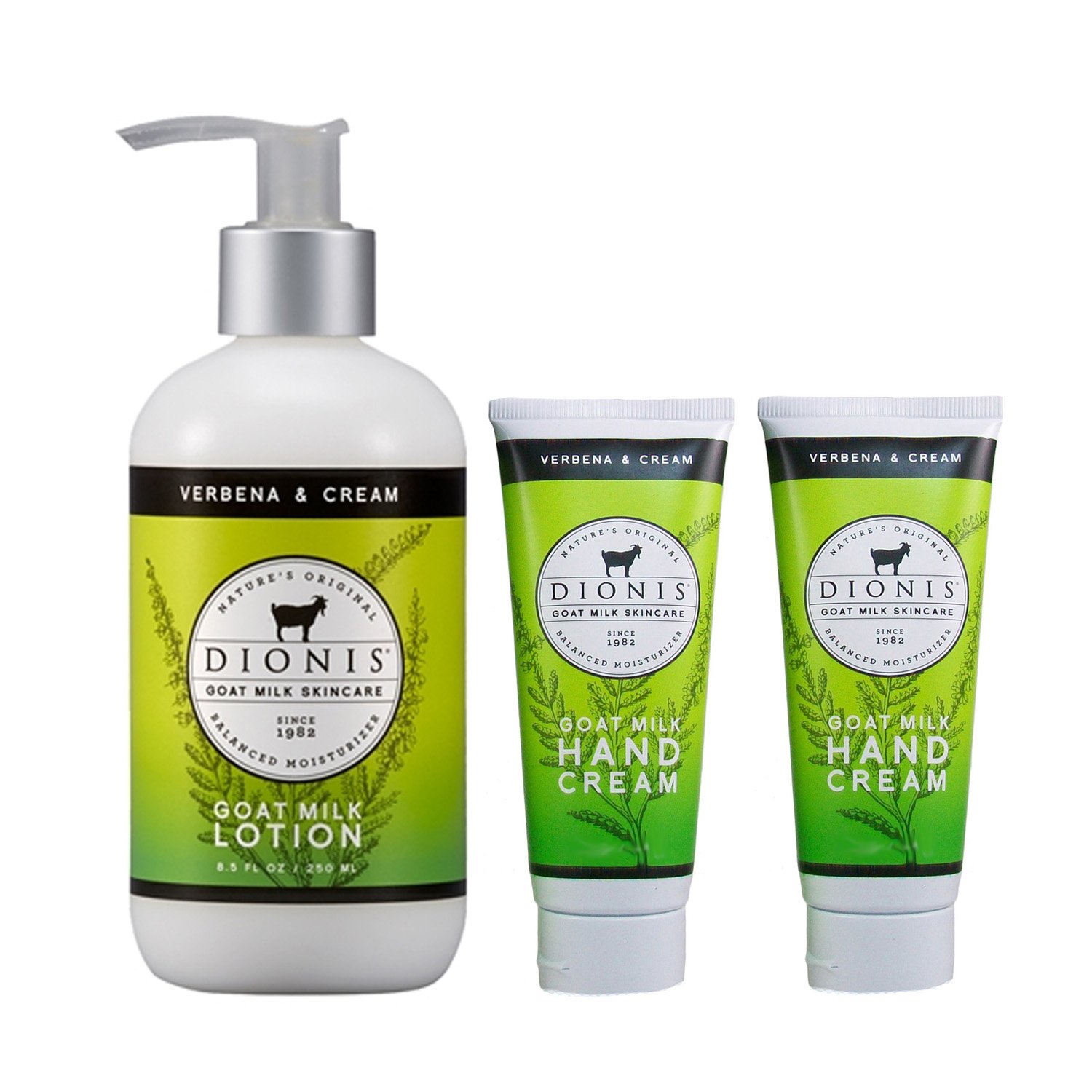 Amazon.com : Dionis Goat Milk Skincare - Body Wash Verbena & Cream - 12 ...