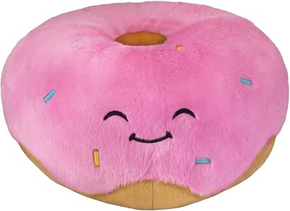 Amazon.com: Squishable / Pink Donut Plush - 15": Toys & Games