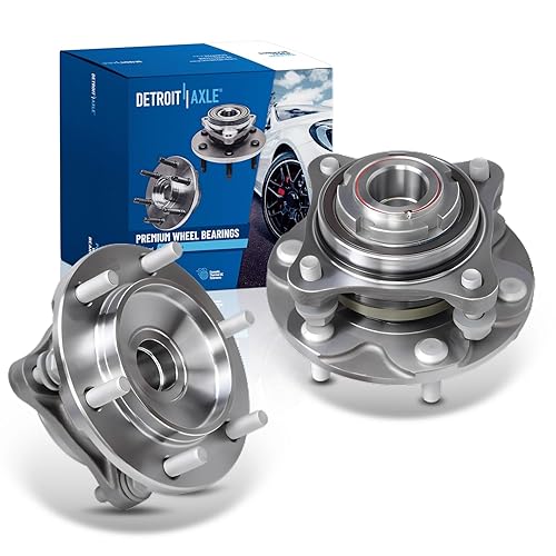 Detroit Axle - 2WD Front Wheel Bearing Hubs for Toyota 4Runner Tacoma ...