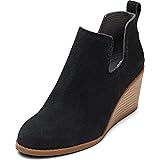 Amazon.com | TOMS Women's Dark Amber Suede Shaye Botie 10012472 | Ankle ...