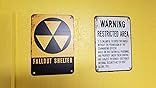 Amazon.com: 7 x 10 METAL SIGN - Warning Military Restricted Area ...
