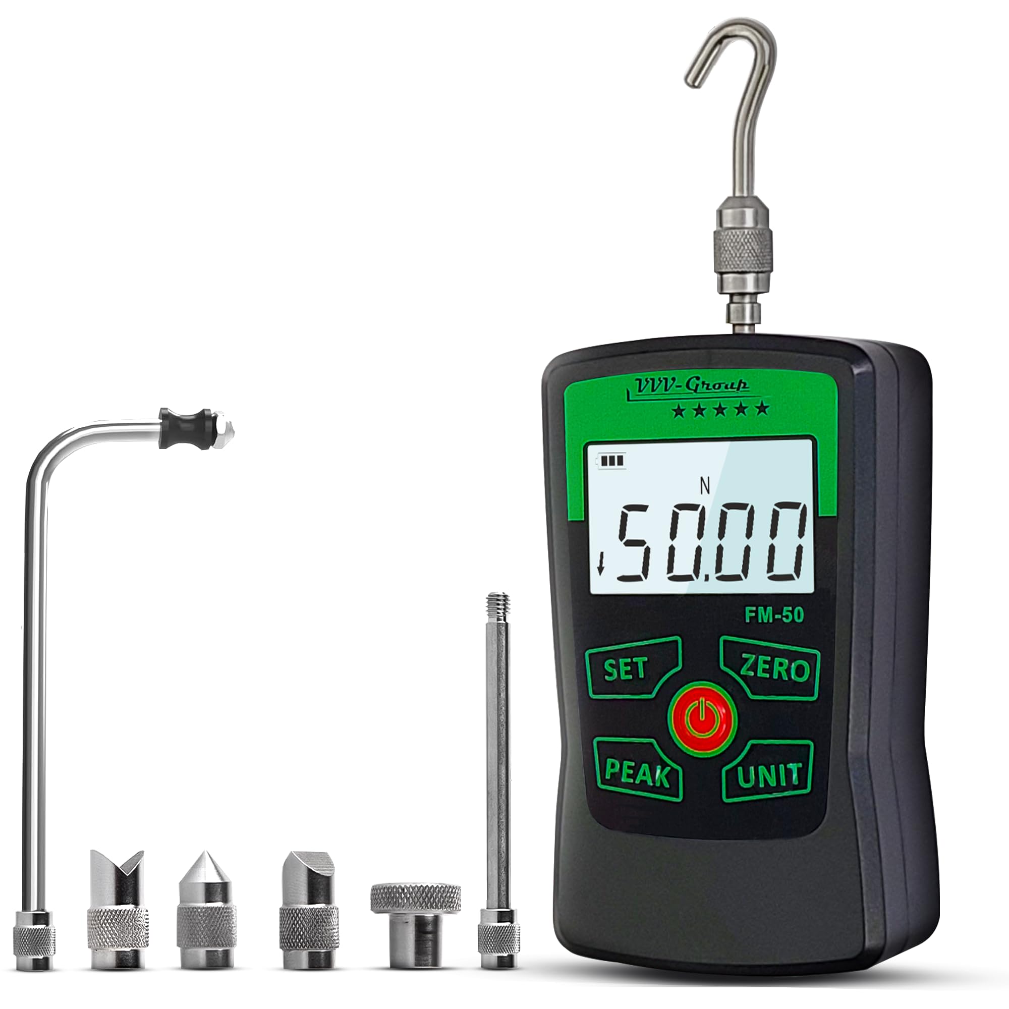 Mua Digital Force Gauge with N/LB/Kg/Oz Units, Push Pull Dynamometer ...