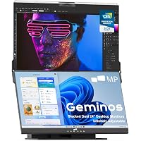 Amazon.com: Mobile Pixels Geminos (2 x 24 inch) IPS Dual Stacked ...