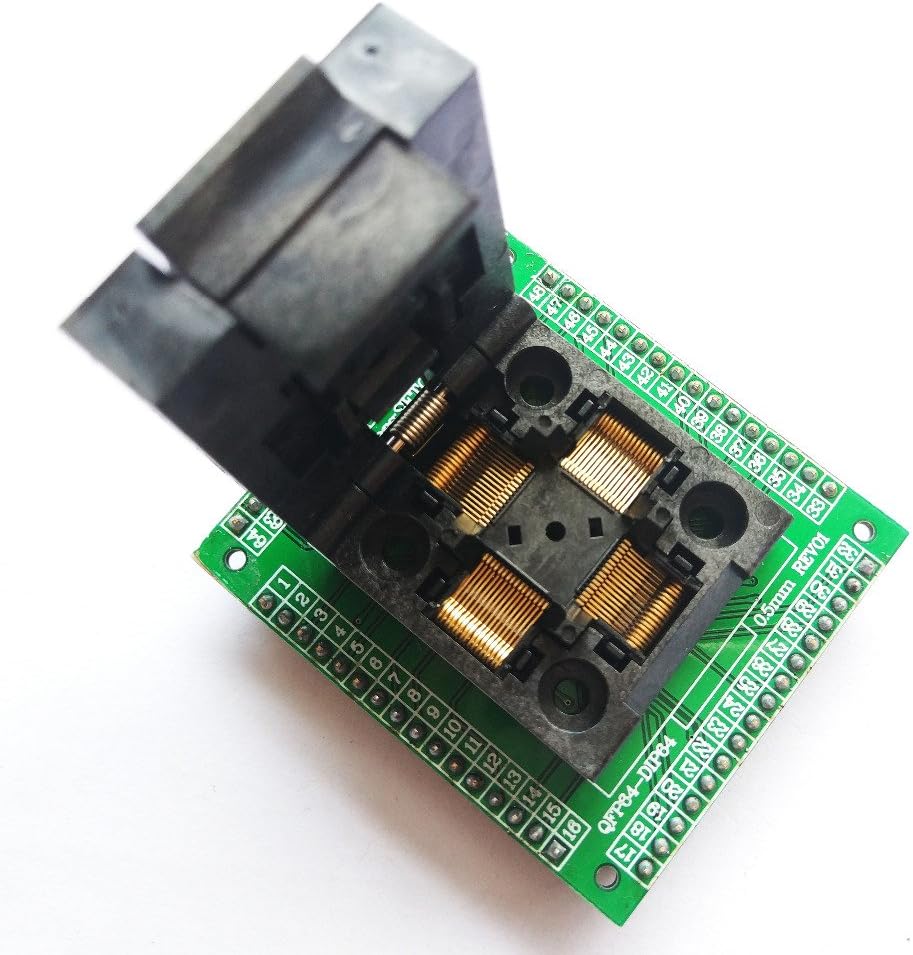 TQFP64 LQFP64 QFP64 socket adapter IC chip test burning seat STM32 ...